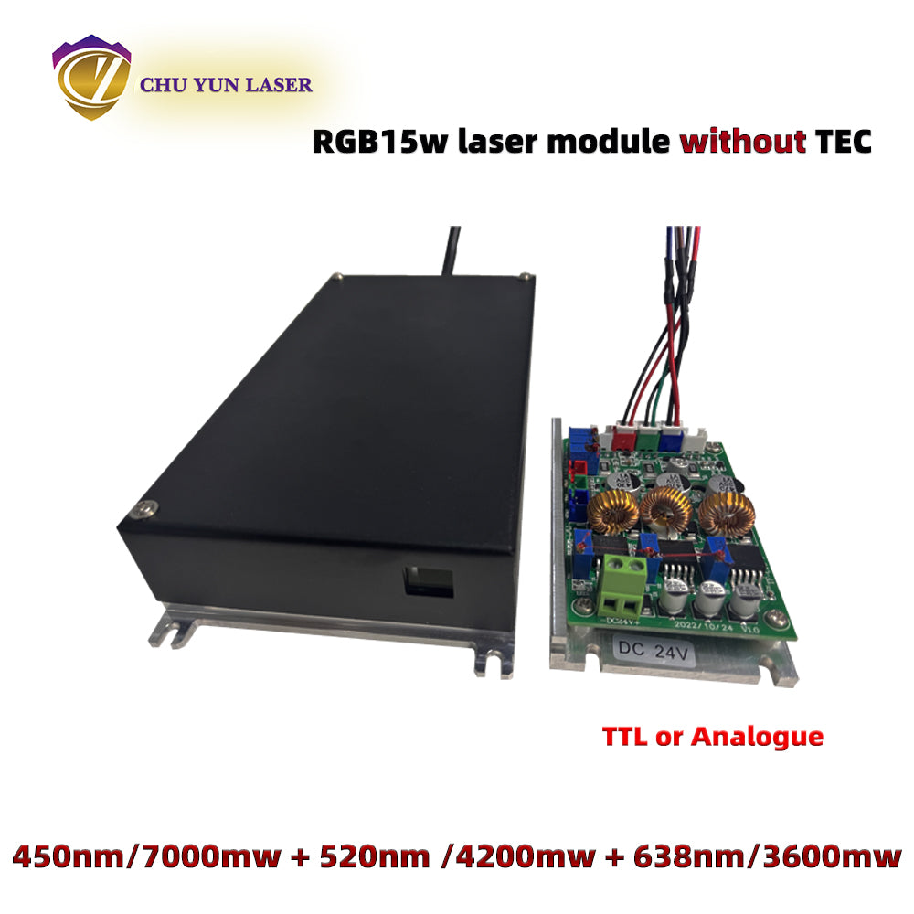 AC 110~230V rgb15w white laser module with ttl & analogue modulation ...