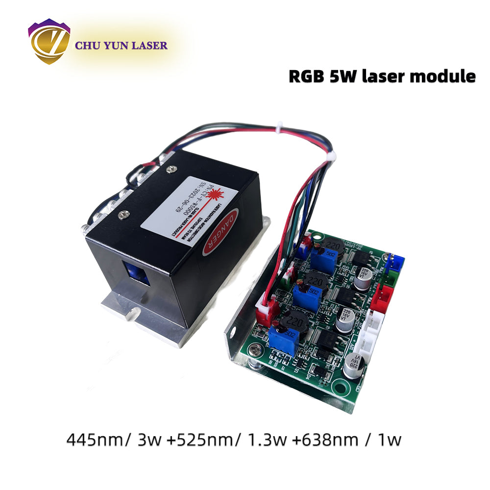 DC12V rgb5w laser module with ttl & analogue modulation for stage ligh ...