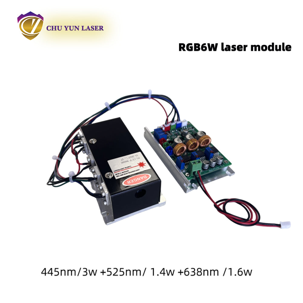 DC12V rgb6w white laser module with ttl & analogue modulation for stag ...